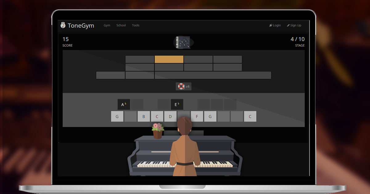 Melody Playground: Improve your Melody Analyzing Skills